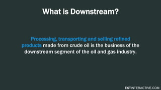 Oil 101 - What is Downstream? | PPTX