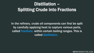Oil 101 - Introduction to Refining | PPTX