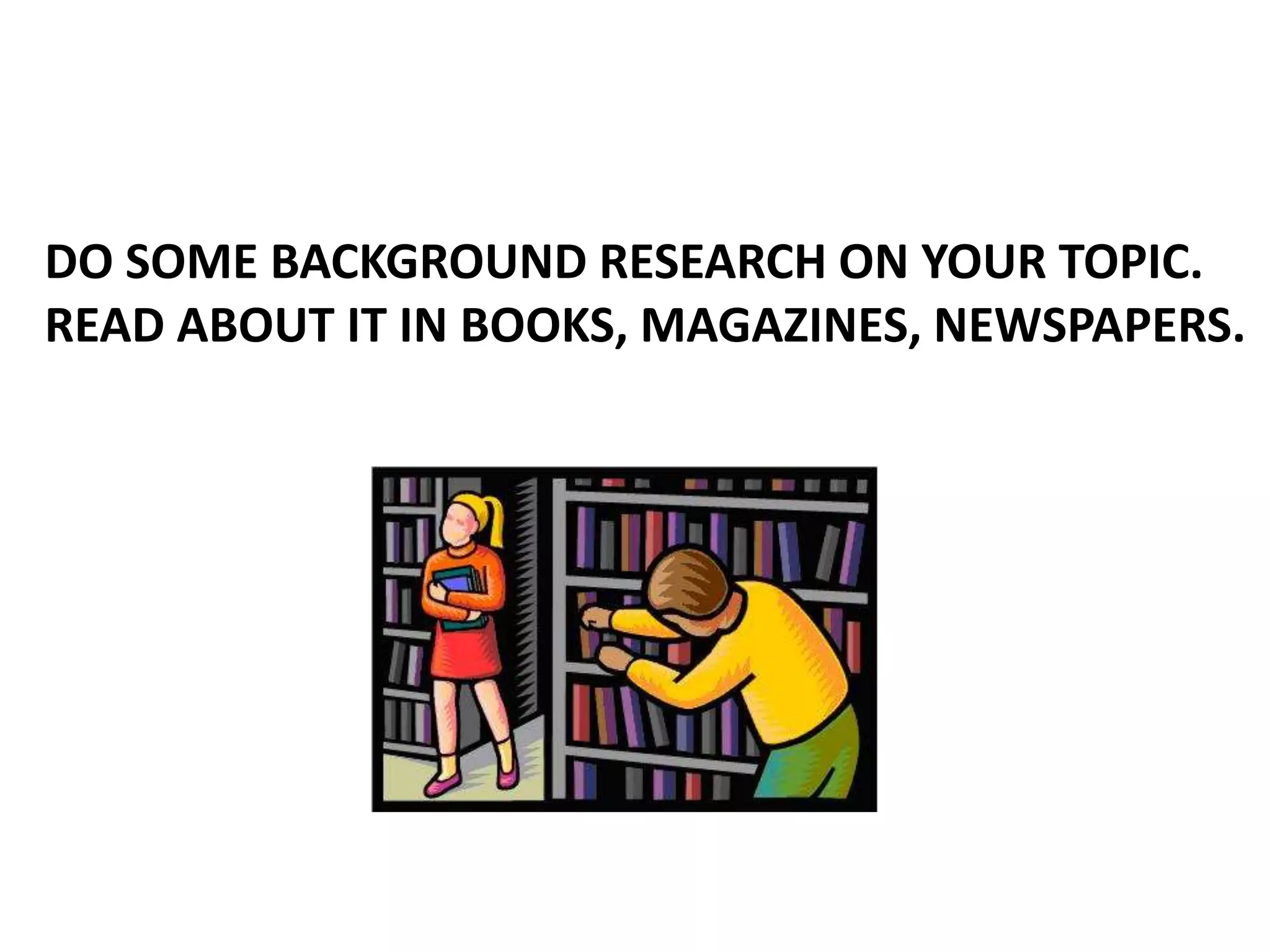 Finding A Topic For Your Research Paper | PPT