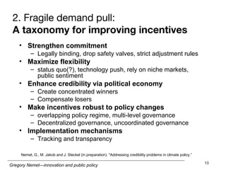 Session 2 - Keynote Presentation by Gregory Nemet | PPT