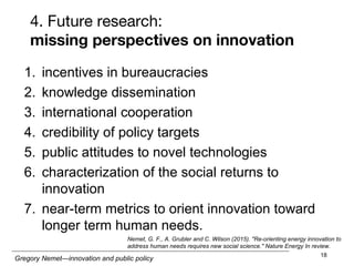 Session 2 - Keynote Presentation by Gregory Nemet | PPT
