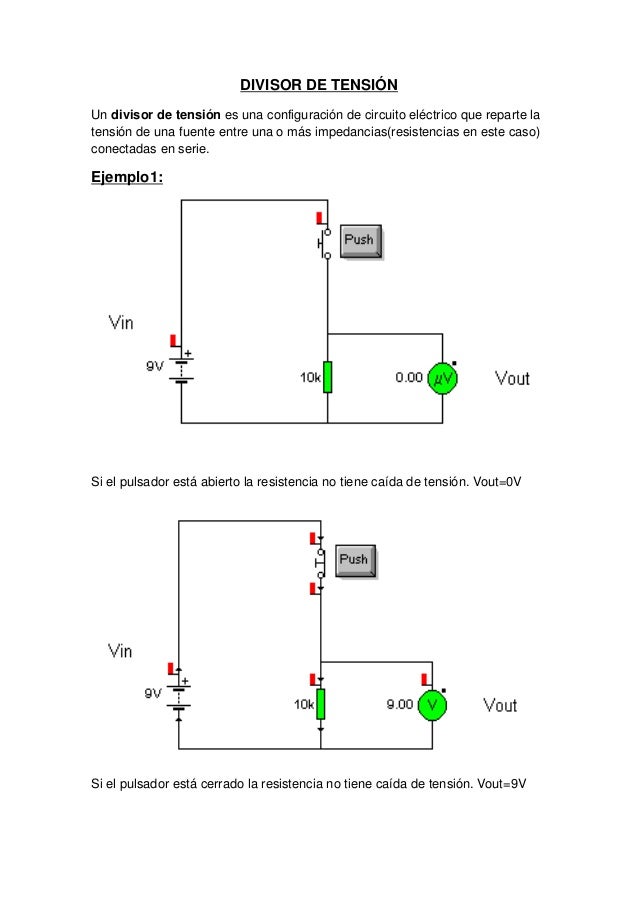 1. divisor de tensión