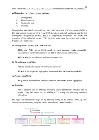INFLAMMATION PATHOPHYSIOLOGY | DOCX