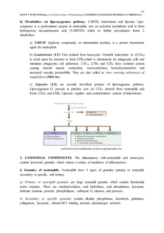 INFLAMMATION PATHOPHYSIOLOGY | DOCX