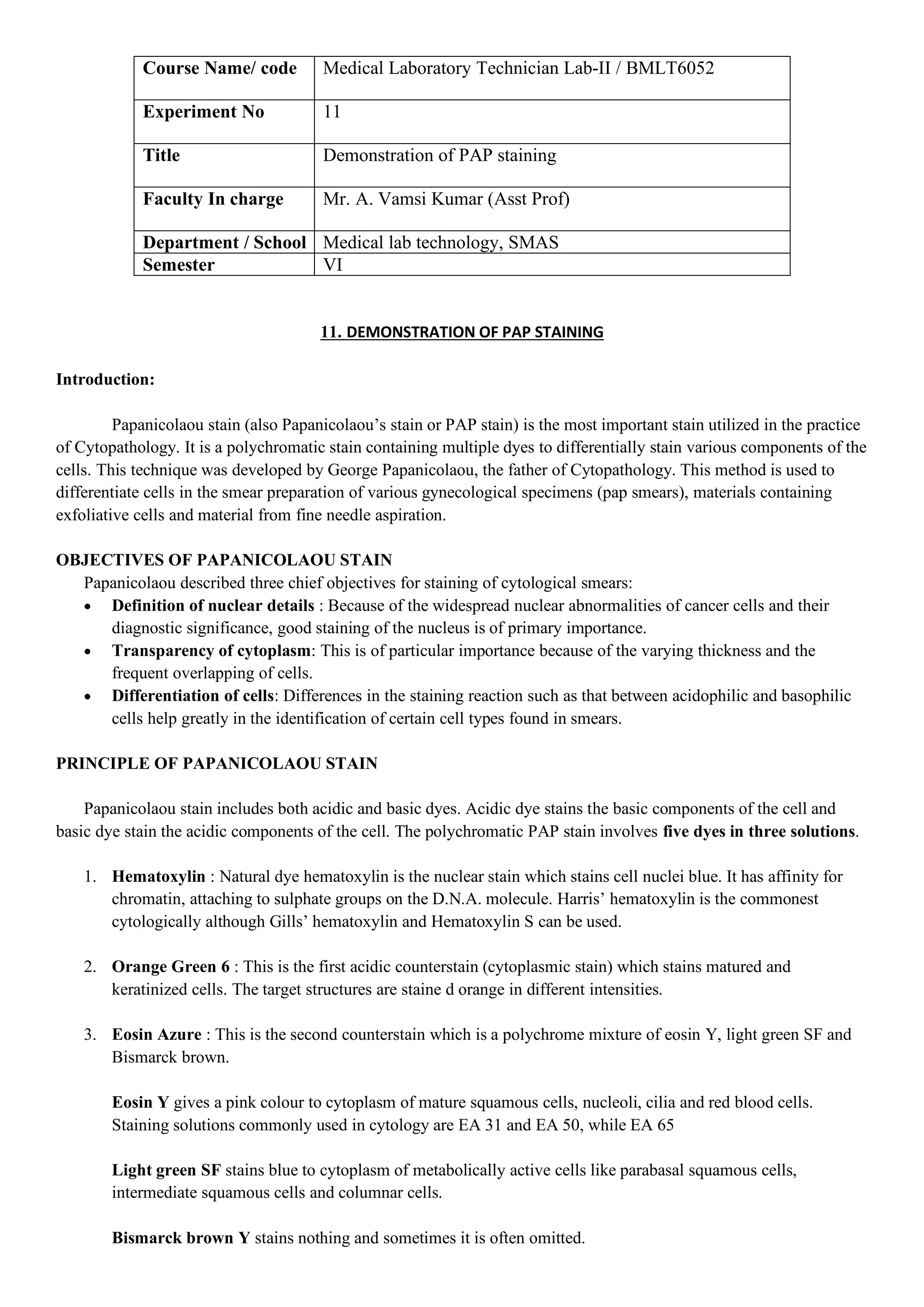 Medical Laboratory technology Lab Manual for MLT students | PDF