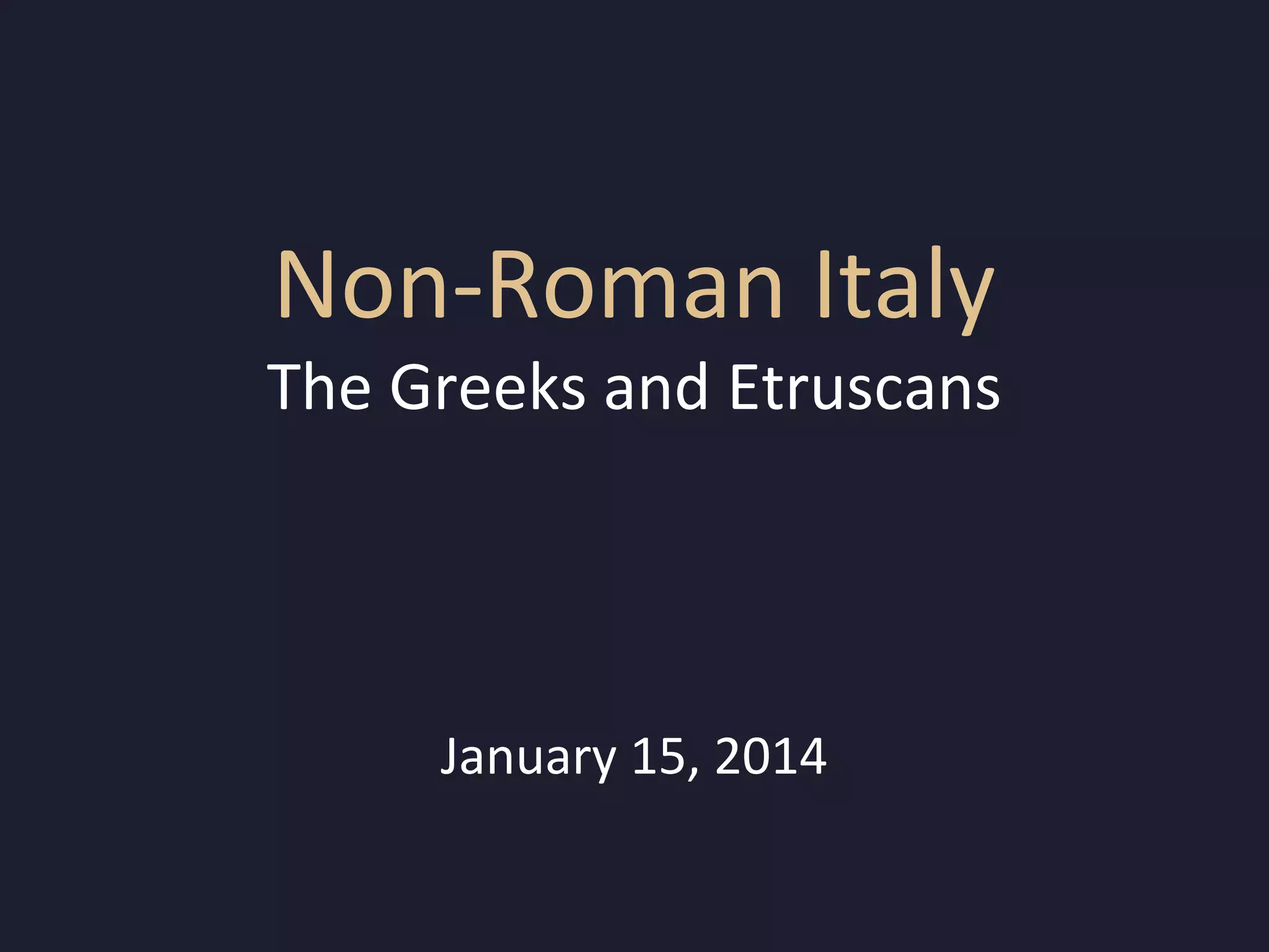 greeks and etruscans art | PPT | Design | Fine Art