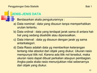 PENGENALAN STATISTIK | PPT