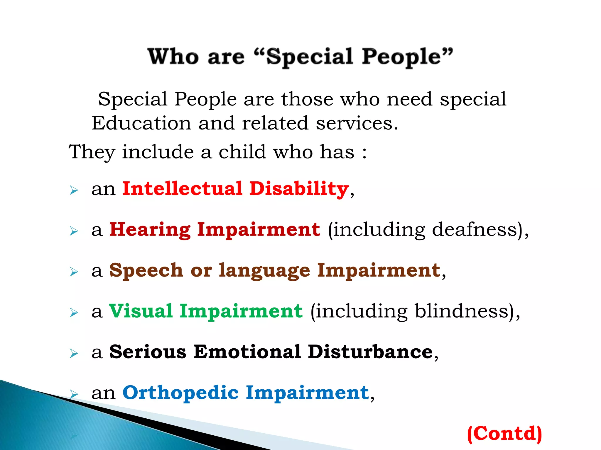 1. special education | PPTX