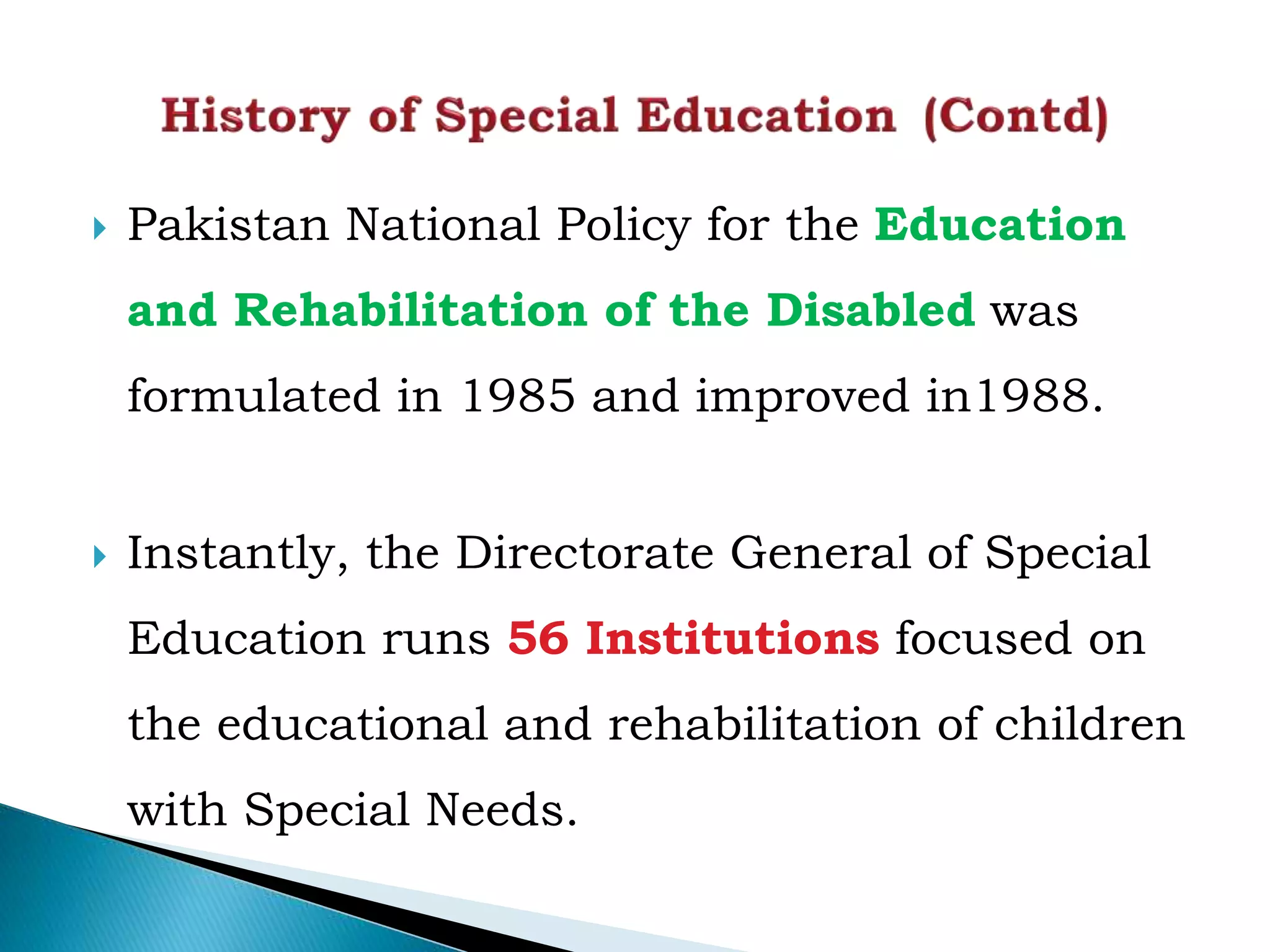 1. special education | PPTX