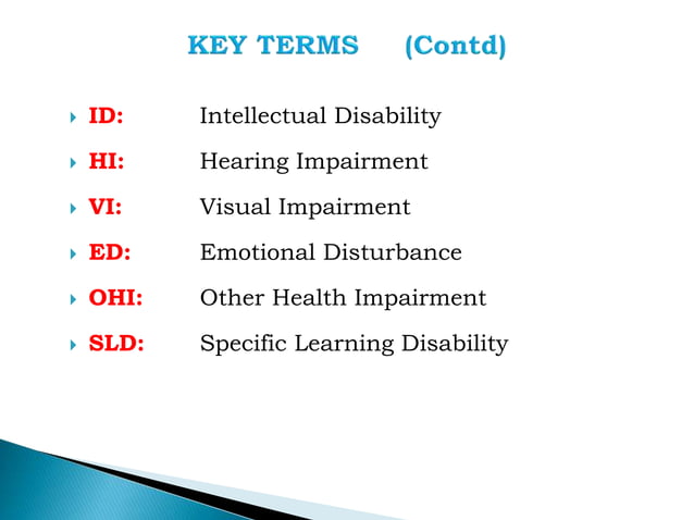 1. special education | PPTX