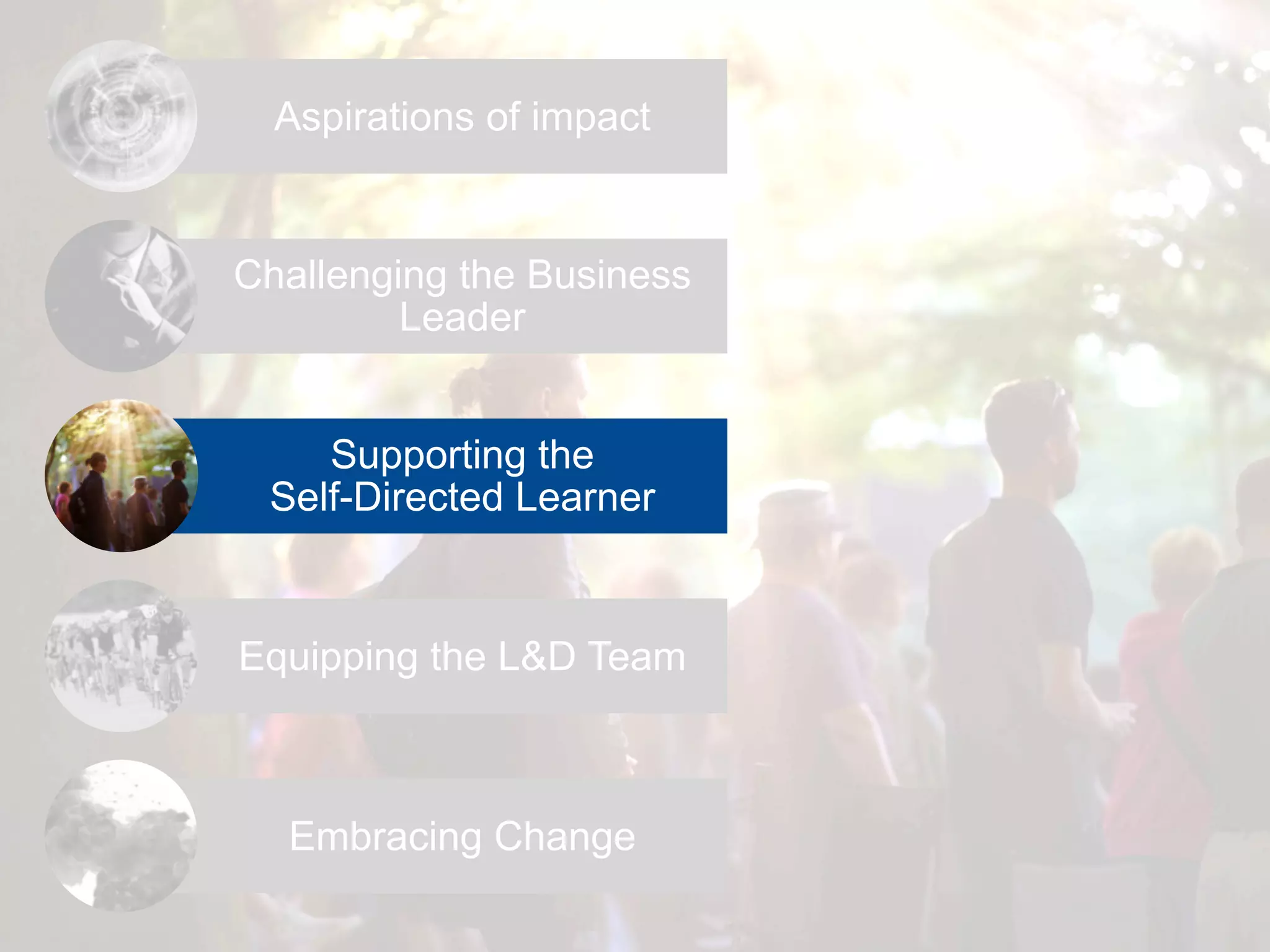 Make 2016 the Year of Learning Impact: Learn From the Leaders | PPT