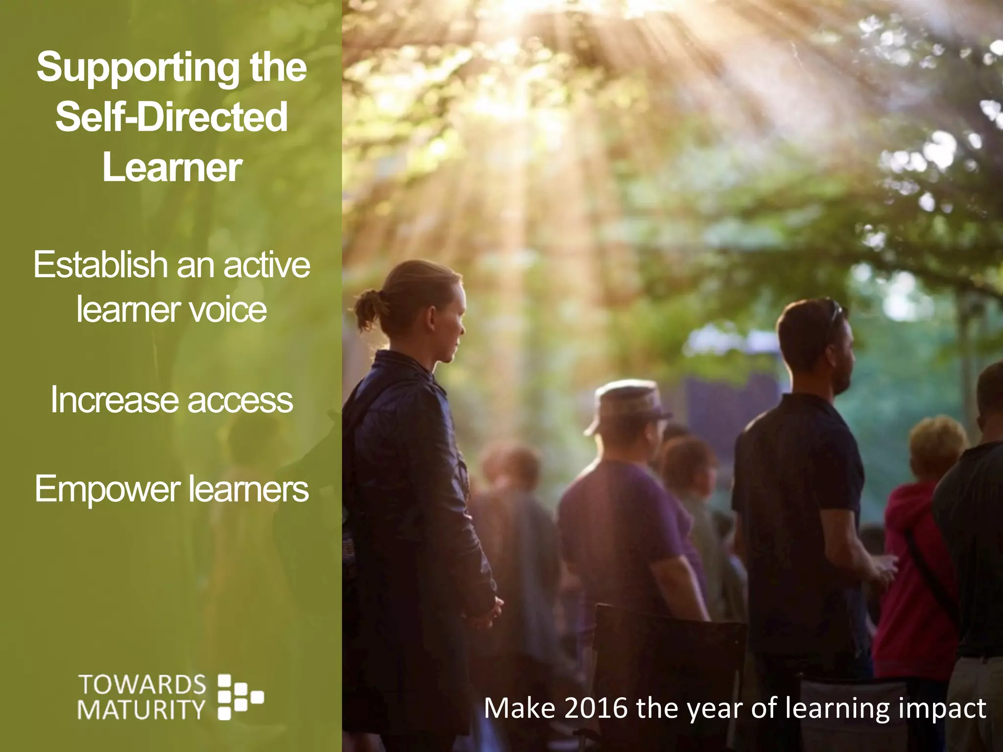 Make 2016 the Year of Learning Impact: Learn From the Leaders | PPT