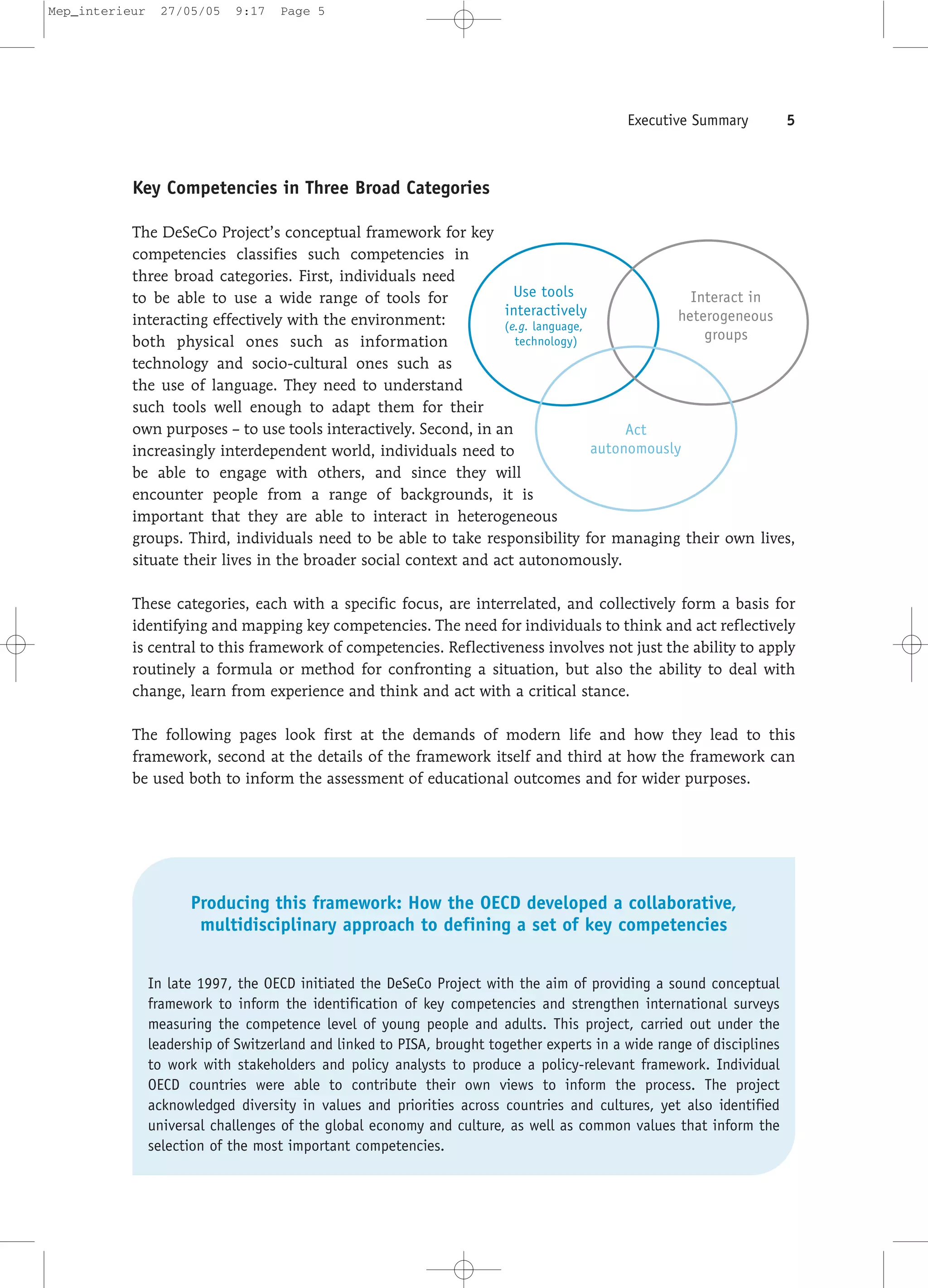 1.key competencies deseco | PDF