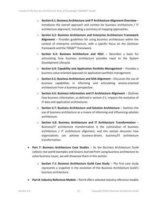 Introduction v4.6 BIZBOK | PDF