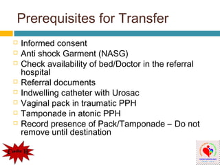 1. transfer of patient in SHOCK THE LIFE WRAP NASG GARMENT | PPT