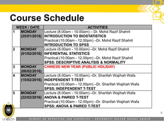 1. Introduction to biostatistics | PDF