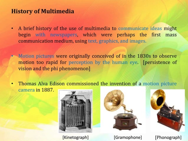 Introduction to Multimedia | PPTX | Computing | Technology & Computing