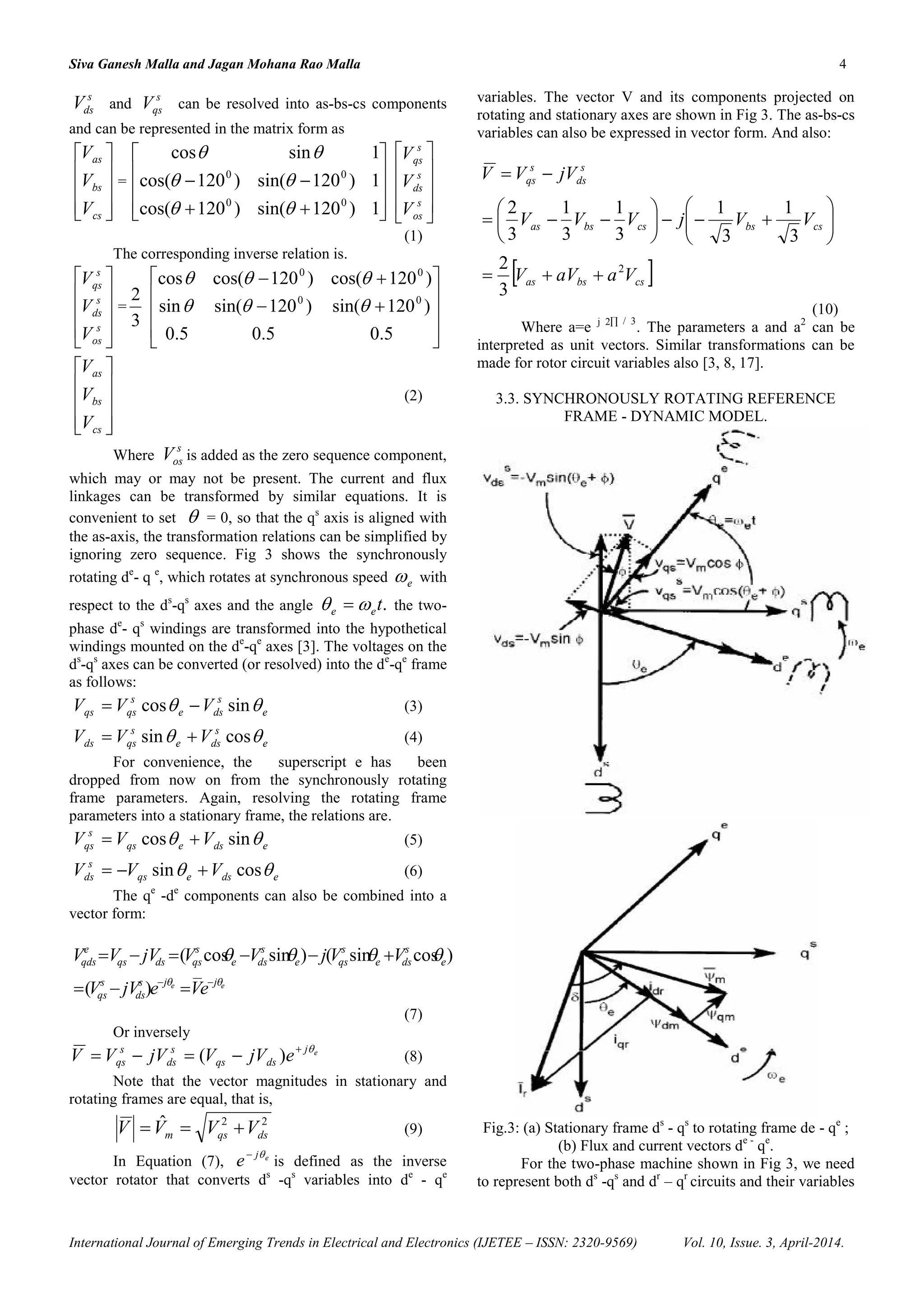 1 Direct Torque Control Of Induction Motor With Fuzzy Controller A