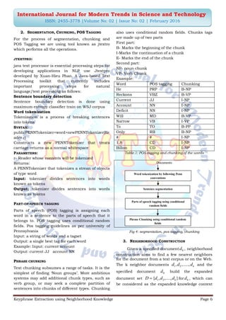 Keyphrase Extraction using Neighborhood Knowledge | PDF