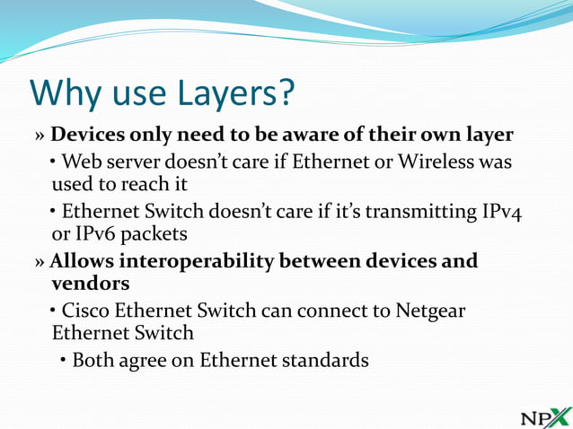 Ccna Data Center Host To Host Communications Pptx Computer Networking Computing
