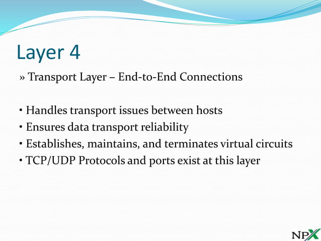 Ccna Data Center Host To Host Communications Pptx Computer Networking Computing