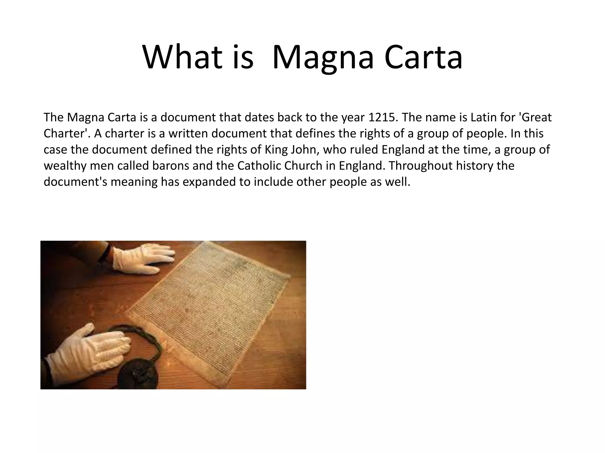 Magna Carta | PPT