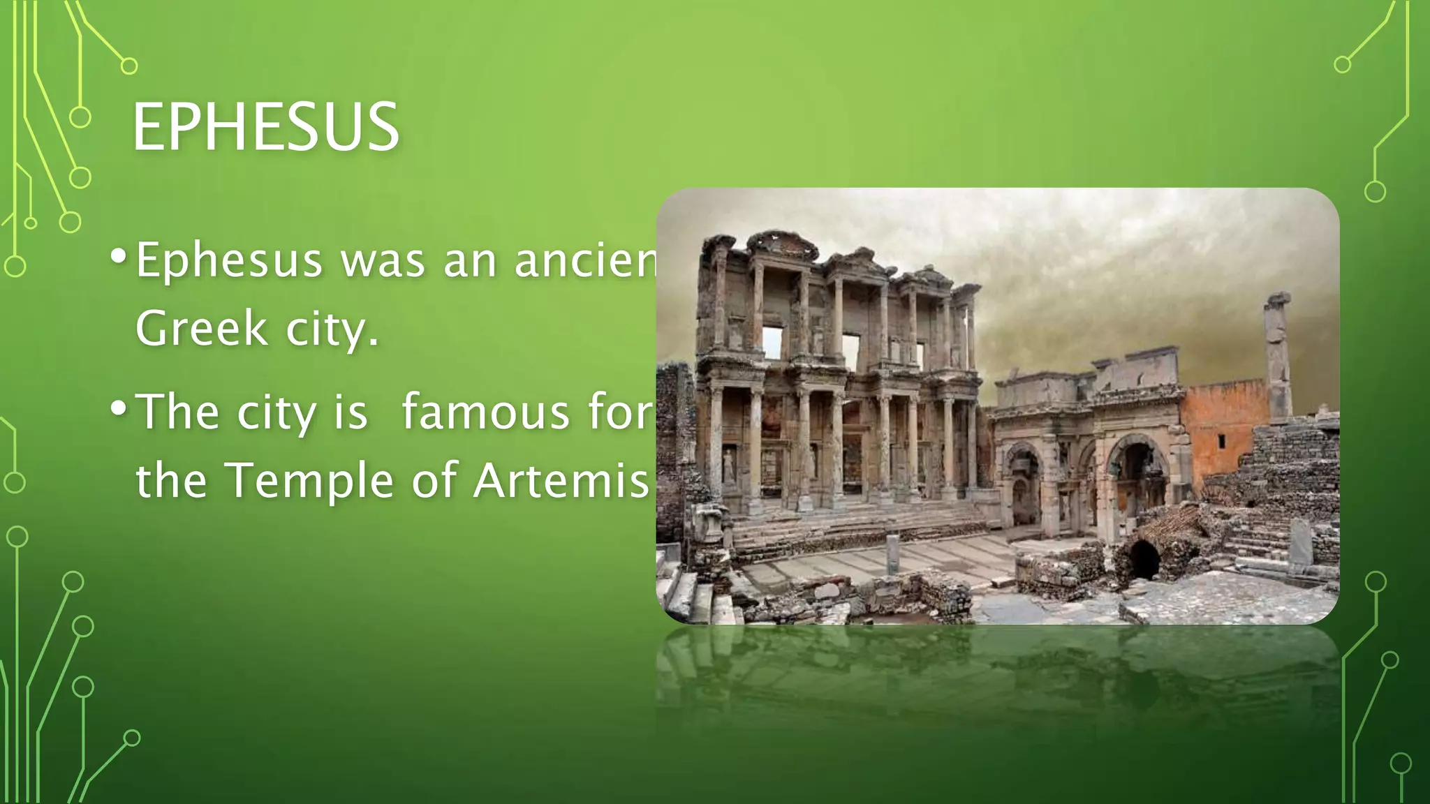 Geography of Izmir, Ephesus and Alaçati, Çesme | PPTX