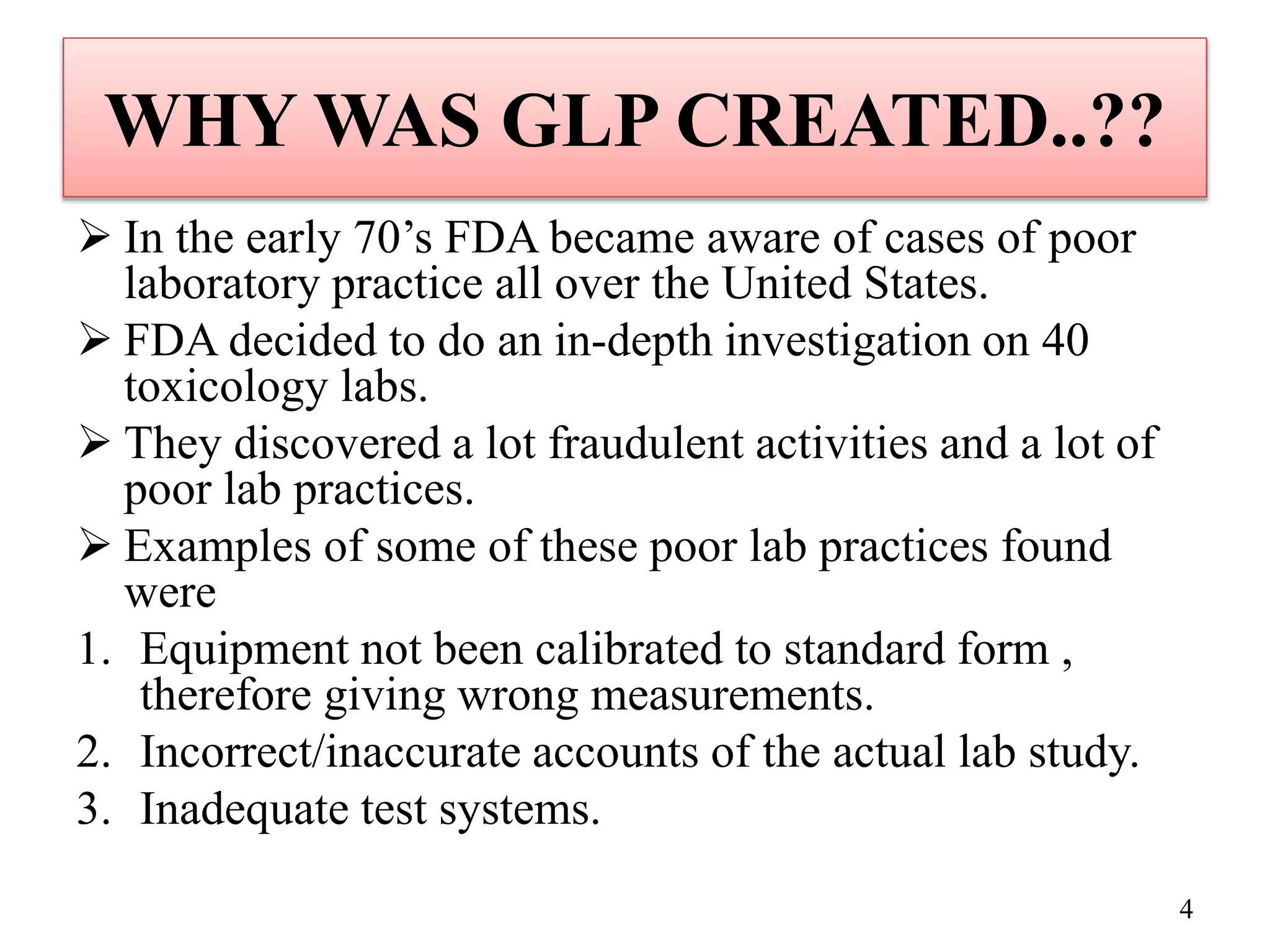 good laboratory practices | PPTX