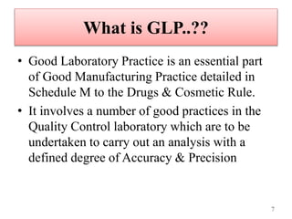 good laboratory practices | PPTX