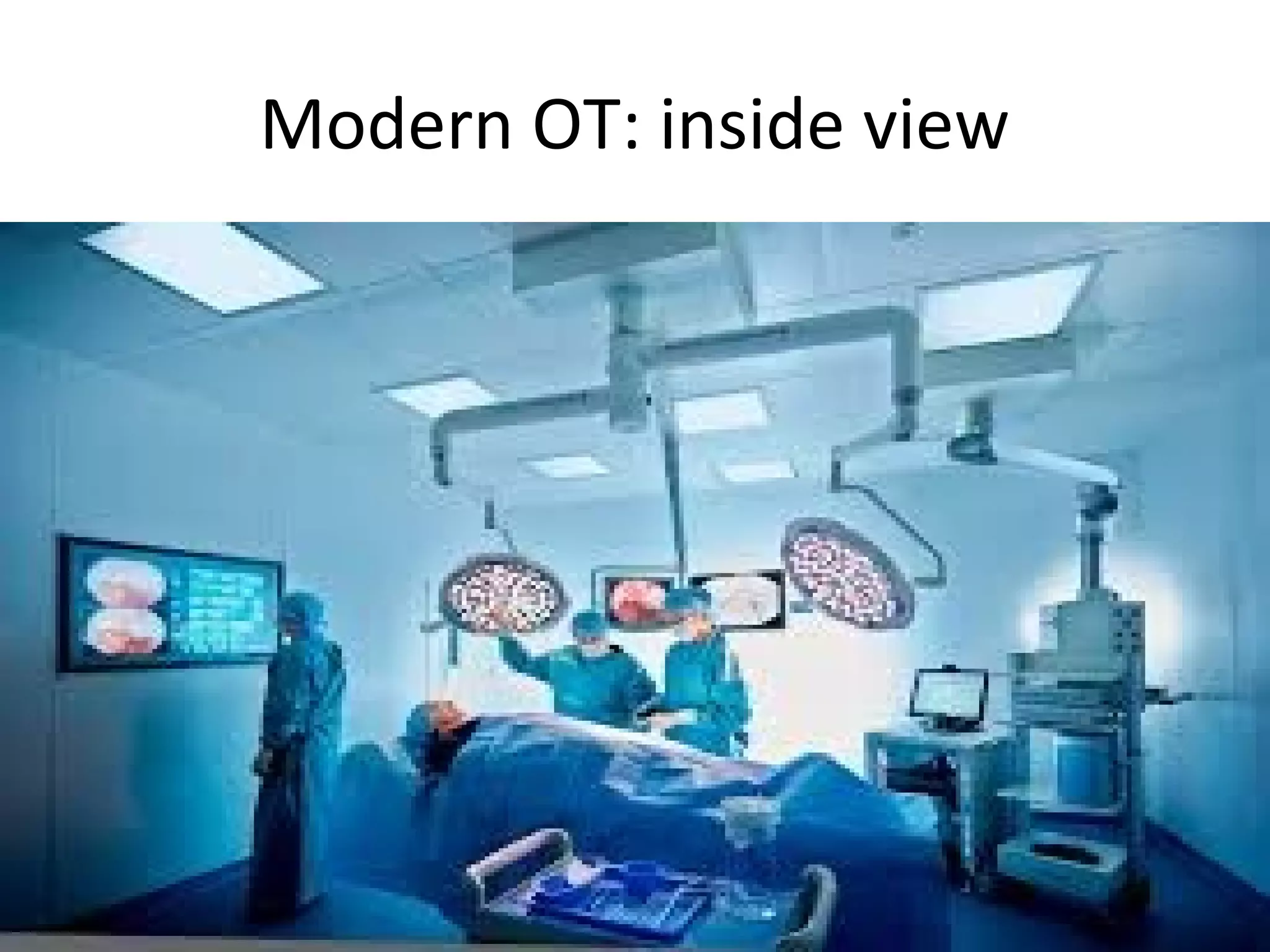 1. operation theatre | PPT