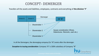 Accounting and Income Tax Aspects - Demerger | PPTX