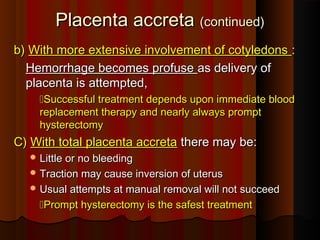 1.abnormal adherence of placenta | PPT