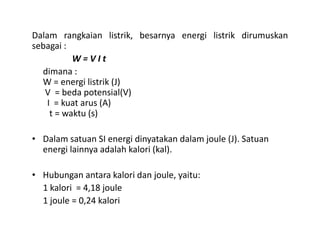 1. energi listrik | PDF