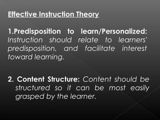 1.14 jerome brunertheory of learning | PPT
