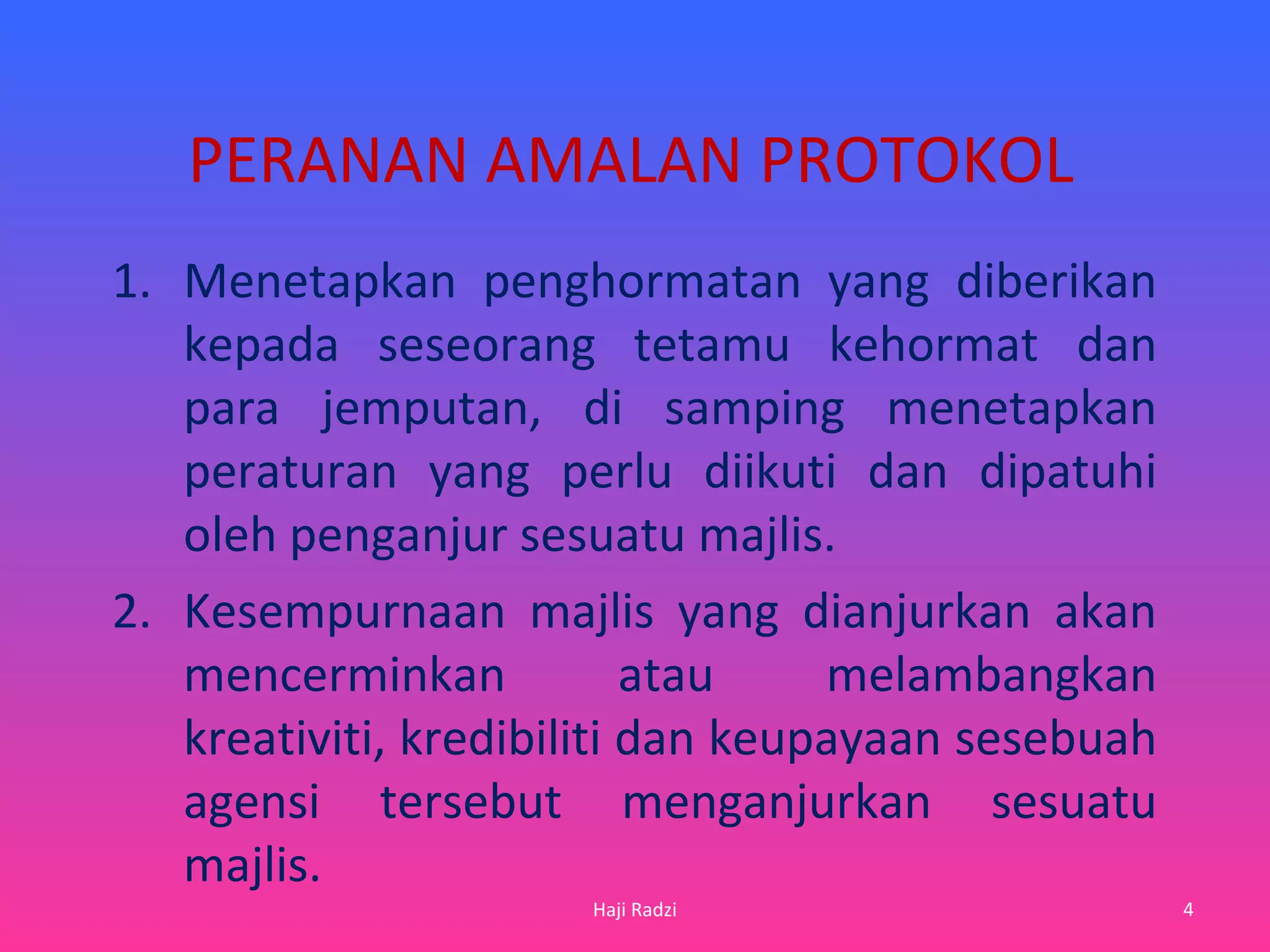 1. protokol dalam majlis rasmi | PPT