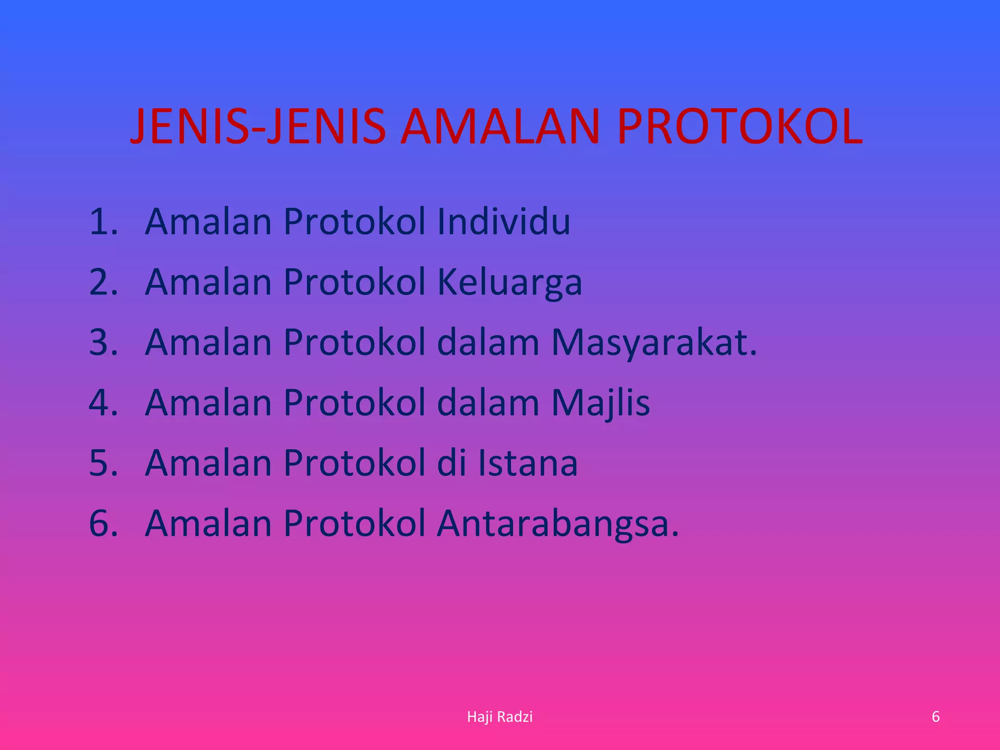 1. protokol dalam majlis rasmi | PPT