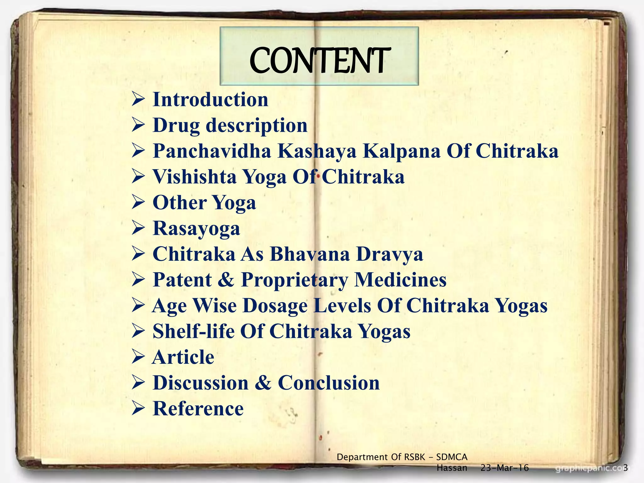 1.chitraka yogas 27 1-16 | PPTX