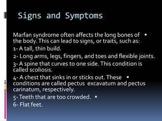 Marfan Syndrome | PPTX
