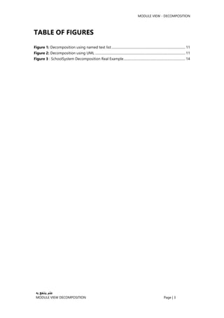 module view decomposition | PDF