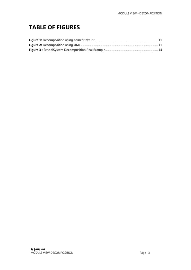 module view decomposition | PDF