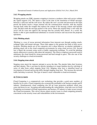 A SCRUTINY TO ATTACK ISSUES AND SECURITY CHALLENGES IN CLOUD COMPUTING | PDF