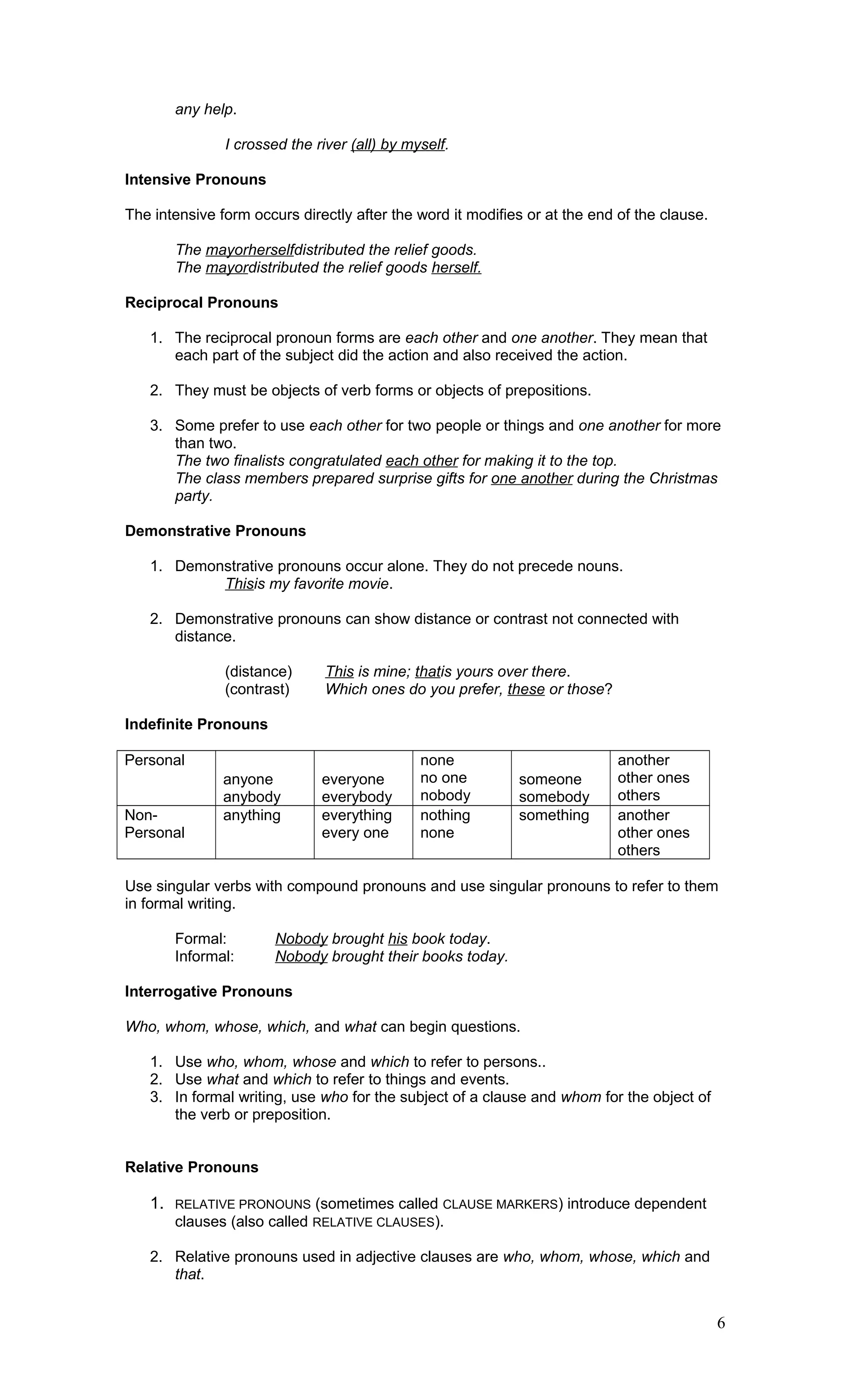 Structure of English (1 of 16) | DOC