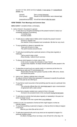 Structure of English (1 of 16) | DOC