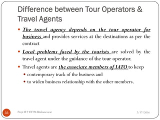 Tour Operations Management. | PDF
