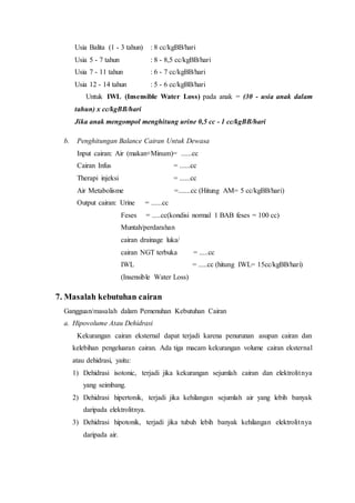 KONSEP KEBUHAN CAIRAN DAN ELEKTROLIT | DOCX
