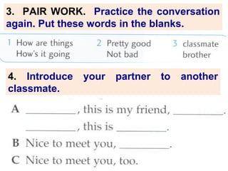 Vocabulary - Unit 1 | PPT