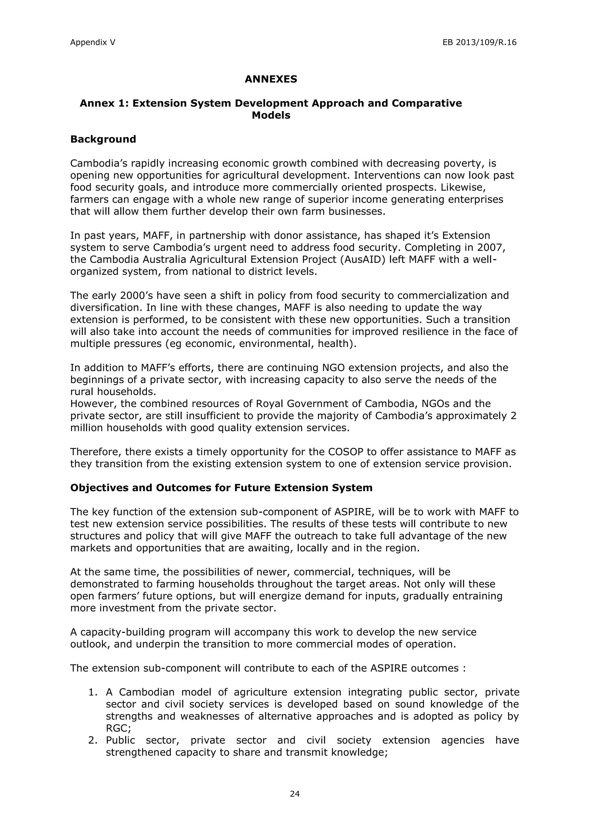 1. COSOP 2013-2018 | PDF