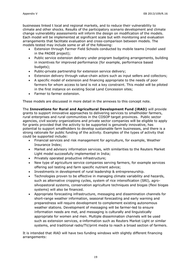 1. COSOP 2013-2018 | PDF