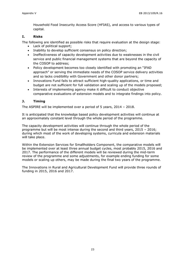 1. COSOP 2013-2018 | PDF