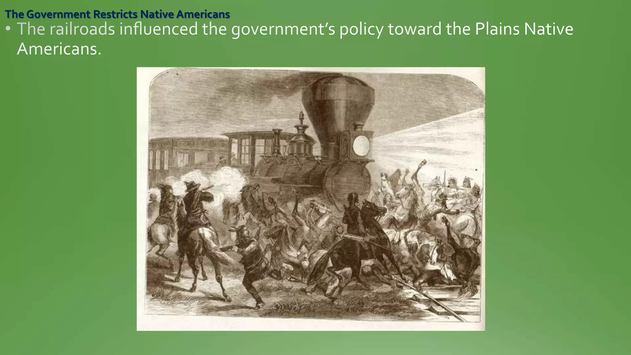 Conflicts on the Great Plains and Wild West | PPT